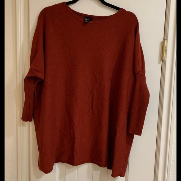 Windsor | Sweaters | Windsor Oversized Rust Sweater | Poshmark